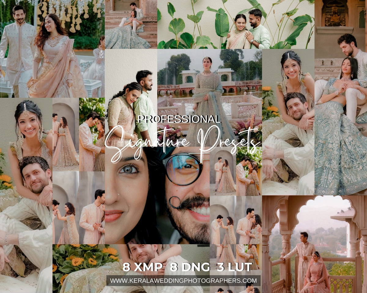 The Signature Presets Pack by KWP – Kerala Wedding Photography Store